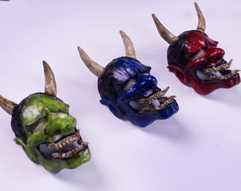Oni mask | Etsy