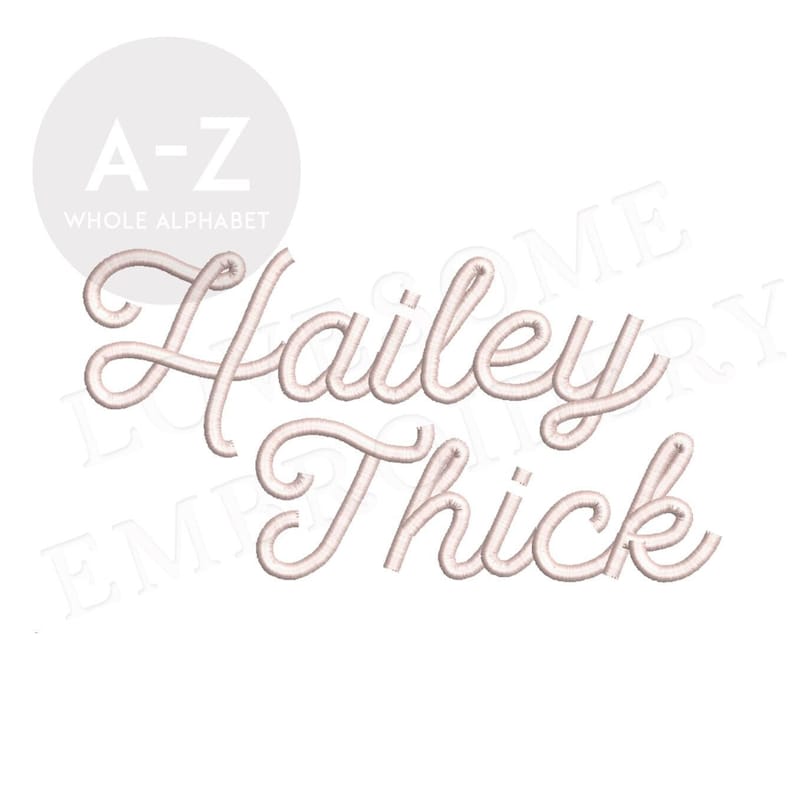 Cursive Stitched Hats - Etsy