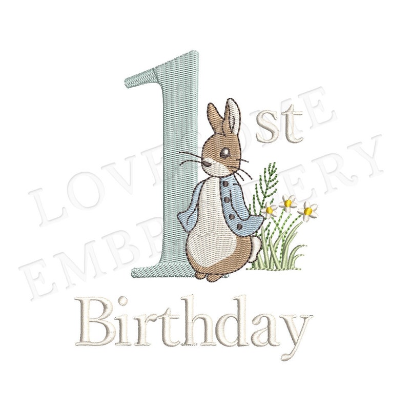 Peter Rabbit First Birthday - Etsy