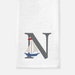 Sail Boat Monogram 3inch Embroidery Font, Nautical Machine Embroidery ...