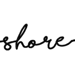 Shore Script Font A-Z 1.25inch Machine Embroidery Font Digital Download ...