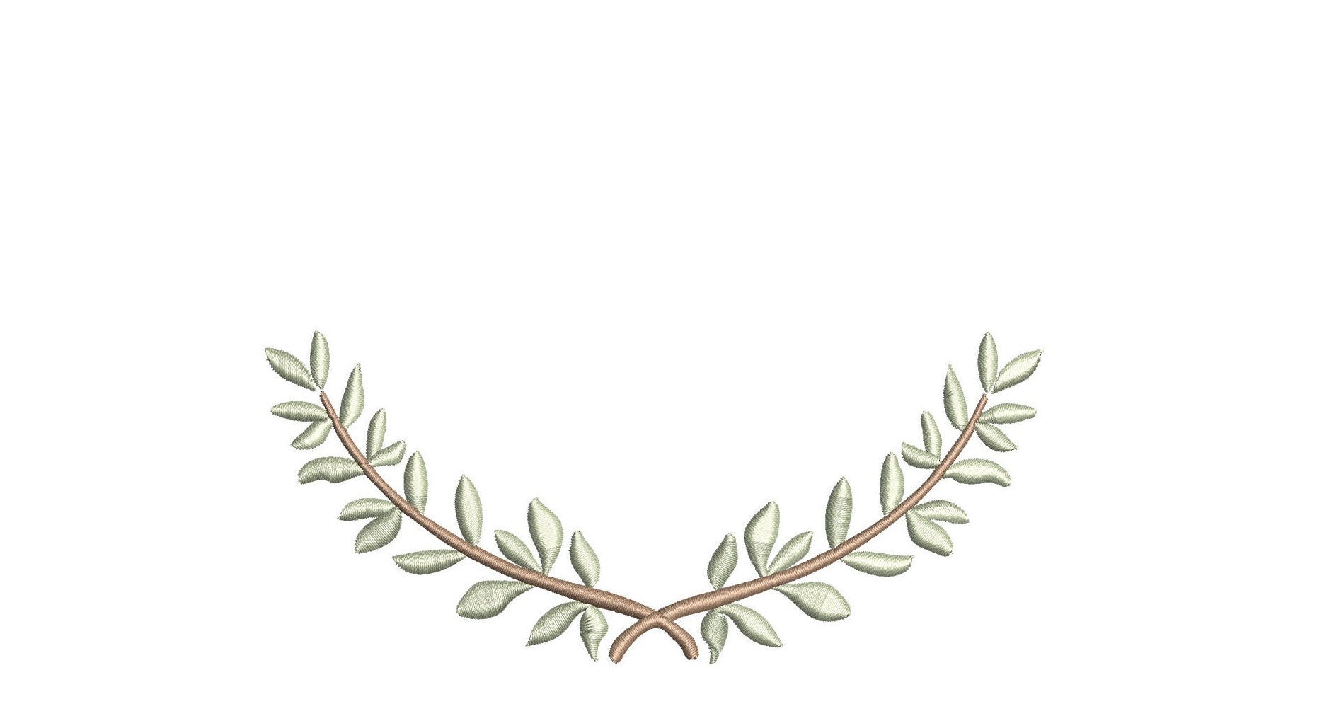 Grace Wreath 6inch Machine Embroidery Design Digital Download Lovesome ...