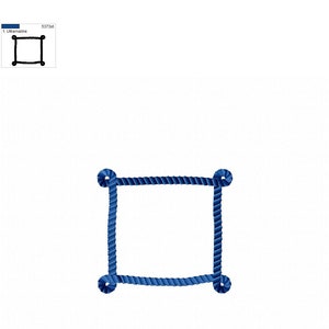Rope Square Frame Embroidery Design Multisize, Nautical Machine ...