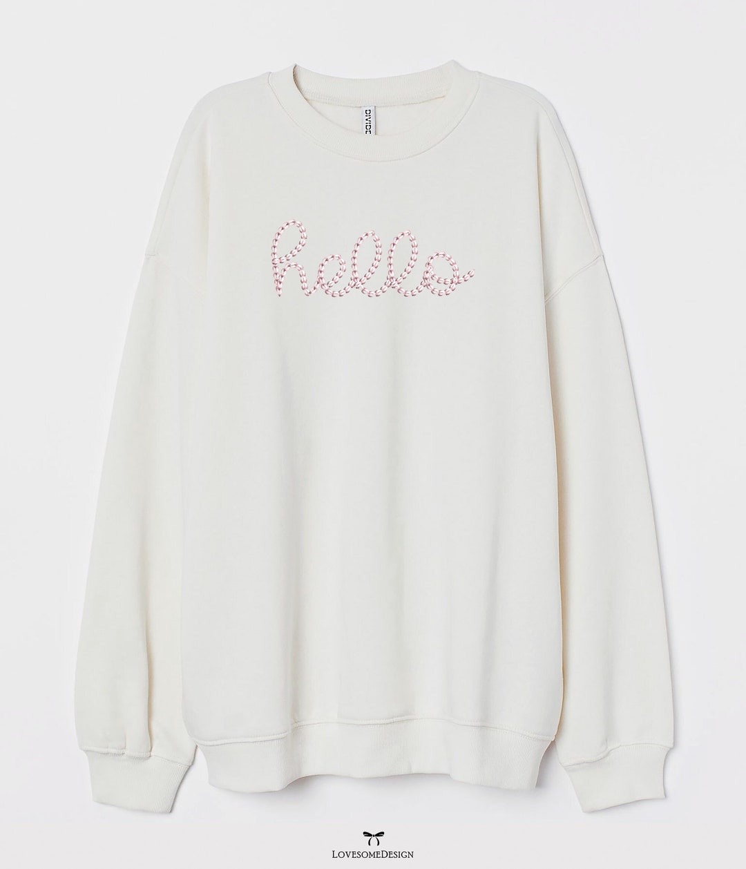 Chain Script Font A-Z 3inch Cursive Chain Stitch Machine Embroidery ...