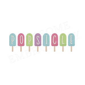 Popsicle Monogram 3inch BX Font A-Z Machine Embroidery Font Digital ...