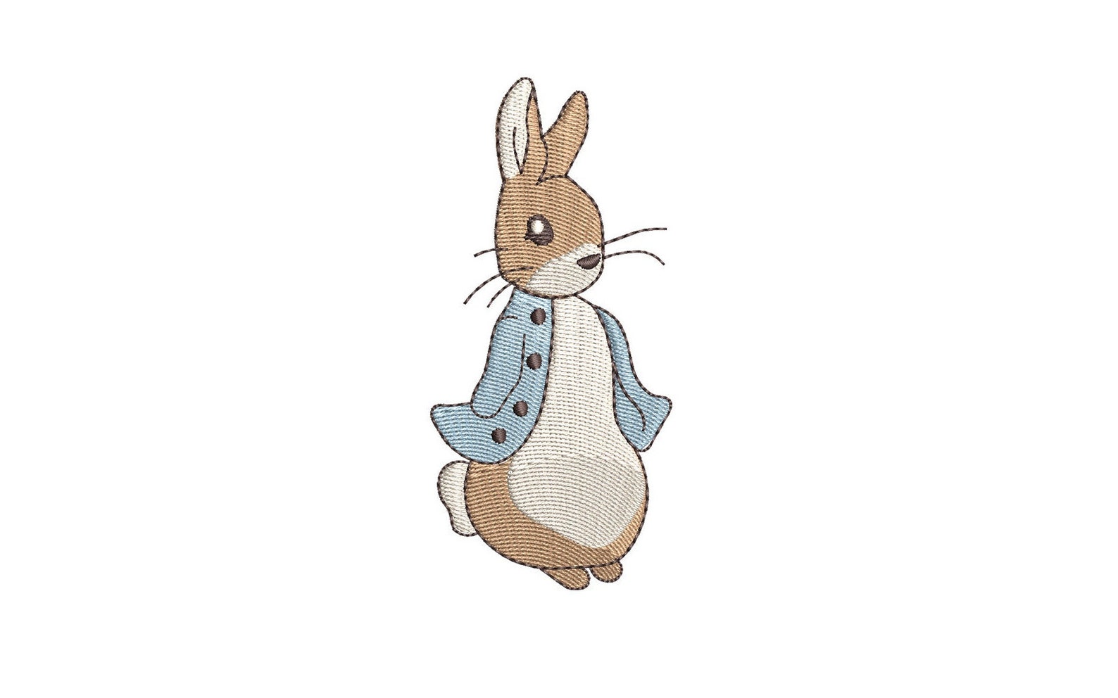 Peter Rabbit 7inch Machine Embroidery Design Digital Download ...