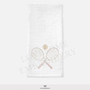 Tennis Rackets 3inch Embroidery Design, Sports Machine Embroidery ...