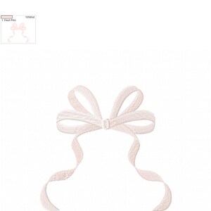 Charming Bow Three Big Sizes Machine Embroidery Design, Lovely Bows ...