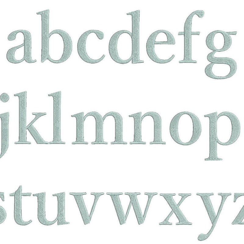 Lowercase Font - Etsy