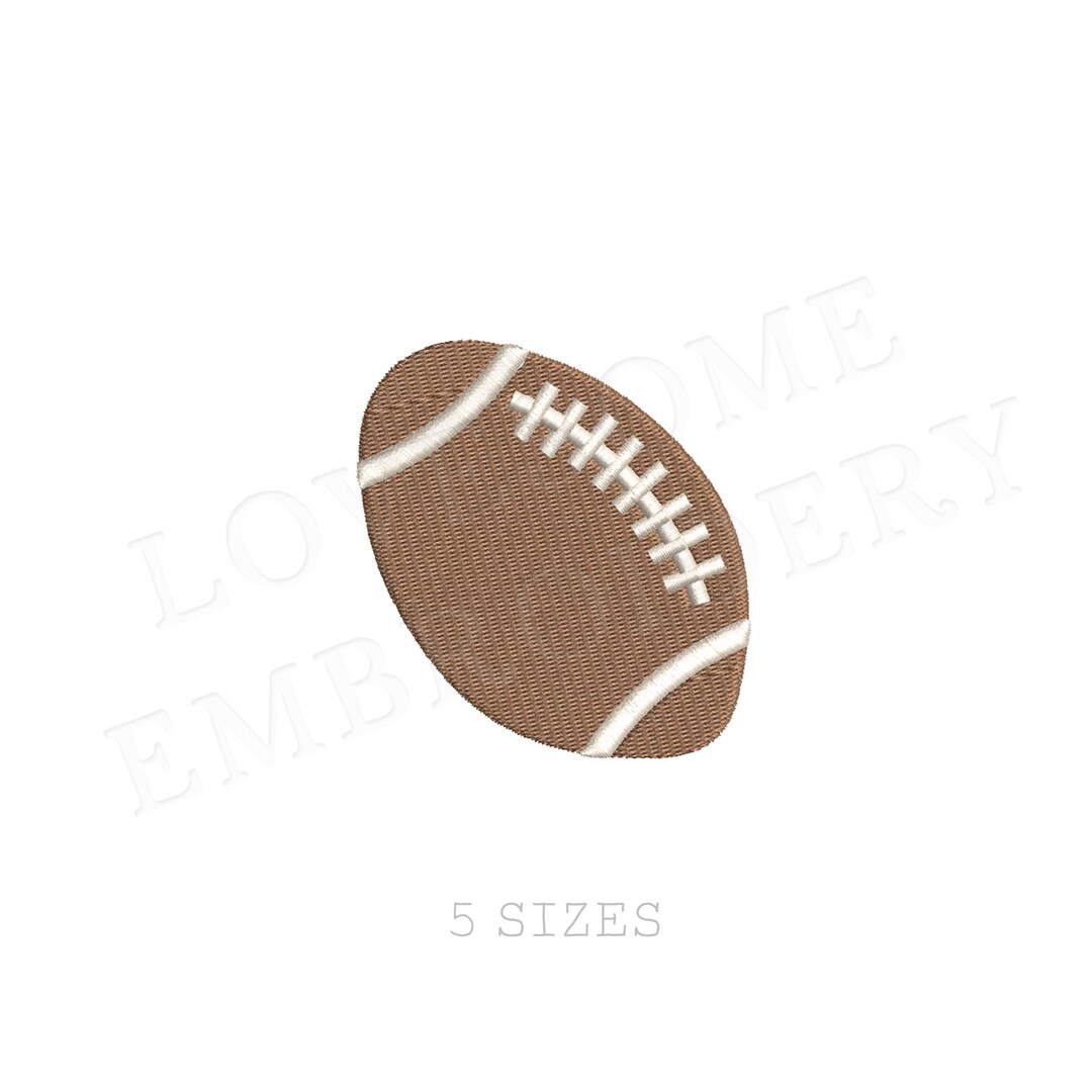 American Football Mini Multisize Embroidery Design, Sports Machine ...