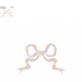 Stylish Bow Three Big Sizes Machine Embroidery Design, Lovely Bows ...