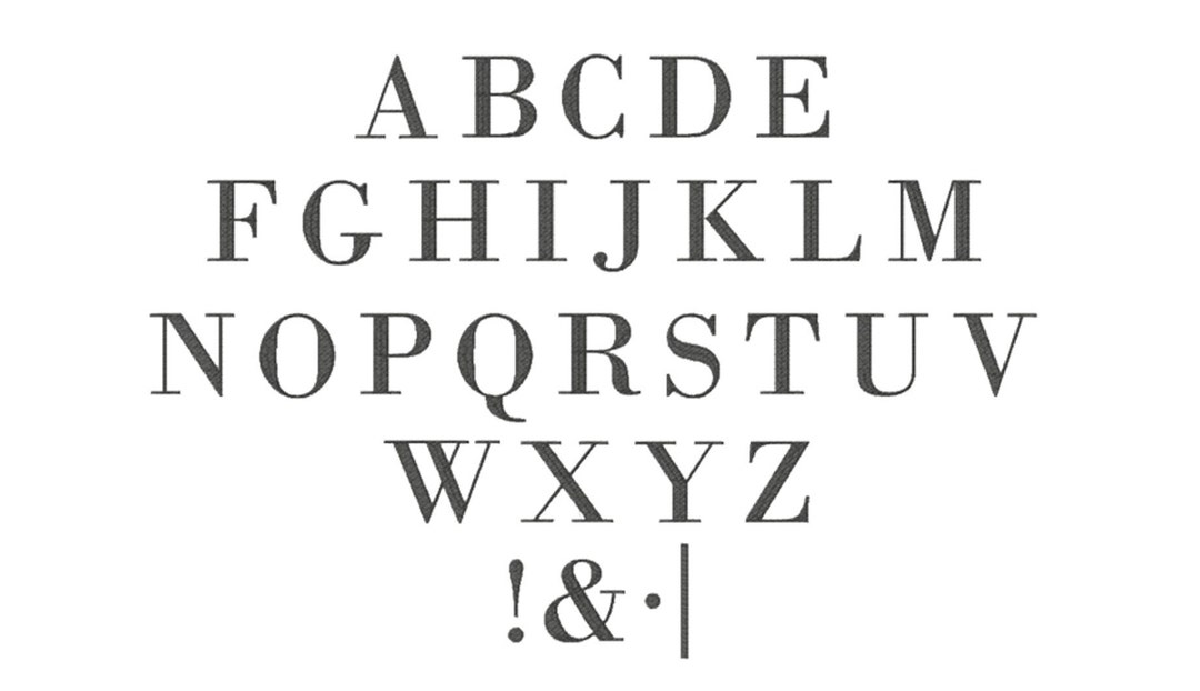 Bold Monogram Font A-Z 0.5inch Machine Embroidery Font Digital Download ...