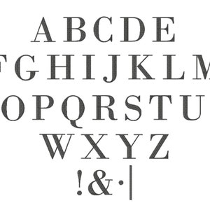 Bold Monogram Font A-Z 0.5inch Machine Embroidery Font Digital Download ...