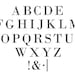Bold Monogram Font A-Z 2inch Machine Embroidery Font Digital Download ...