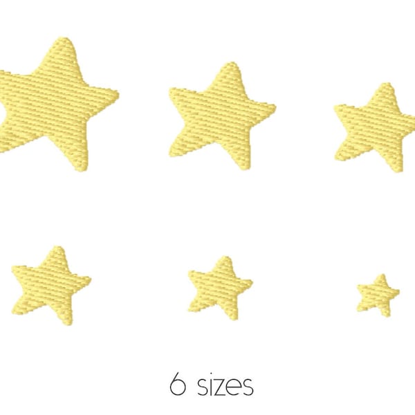 Star Embroidery - Etsy