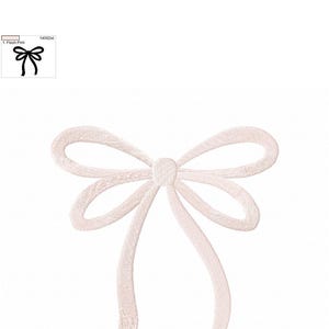 Fancy Bow Three Big Sizes Embroidery Design, Stylish Bow Fill Stitch ...
