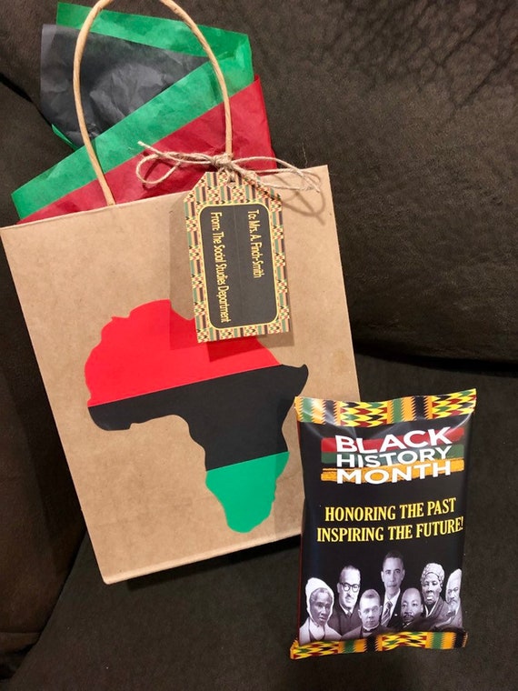 Black History Month Chip Bag Wrappers INSTANT DOWNLOAD black History black-history-month-chip-bag-wrappers-instant-download-black-history