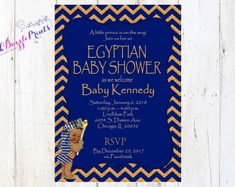 Prince Baby Shower Invitation - Etsy