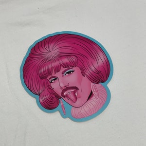 Freddie in Drag Sticker / Freddie Mercury / Drag - Etsy