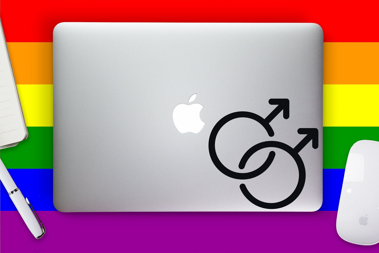 Gay Pride LGBTQ Pride decal vinyl sticker for car truck | Etsy