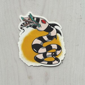 Sandworm/ Beetlejuice Sandworm / Sticker - Etsy