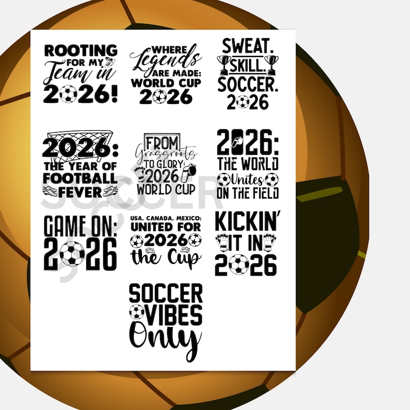 Fifa World Cup Cricut - Etsy