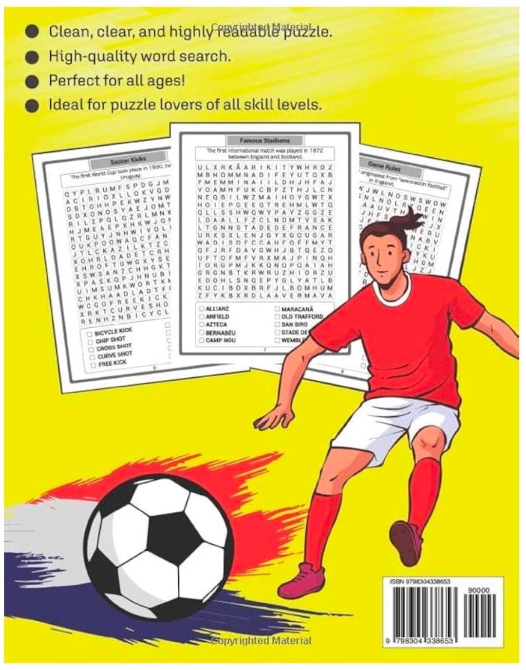 International Soccer Word Search, World Cup History, Fun Facts, Winning ...