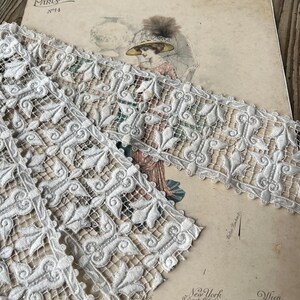 Trio of Edwardian Heavyweight Lace - Etsy