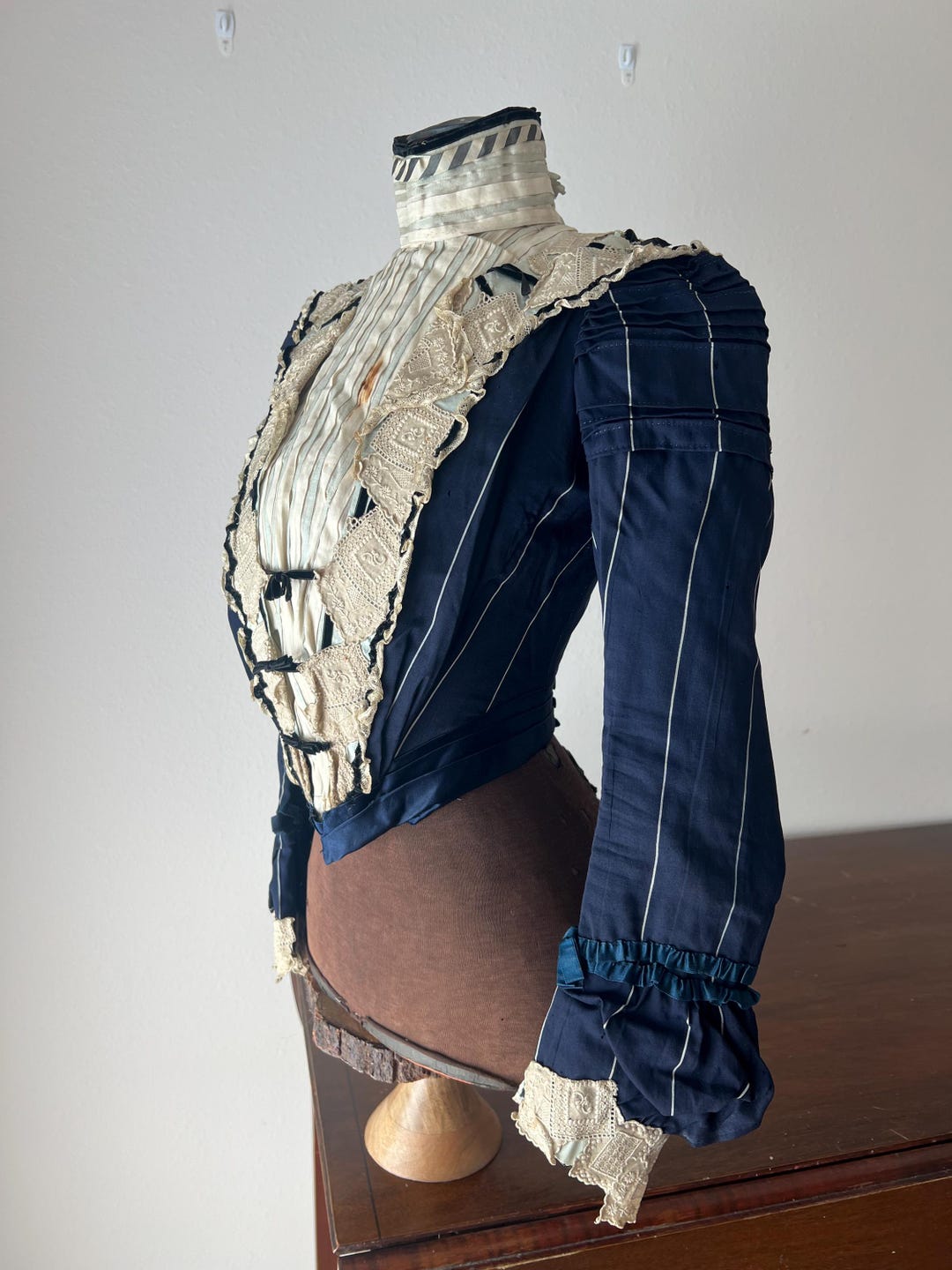 Antique 1901 Edwardian Victorian Wool Bodice - Etsy