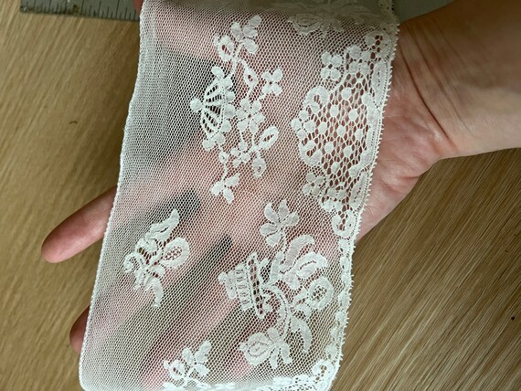 COTTON French Vintage Lace for Sewing Costuming Dolls. Bty. - Etsy