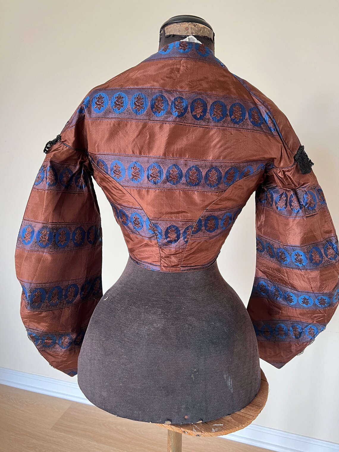 Original 1850s or 1860s Silk Bodice. - Etsy