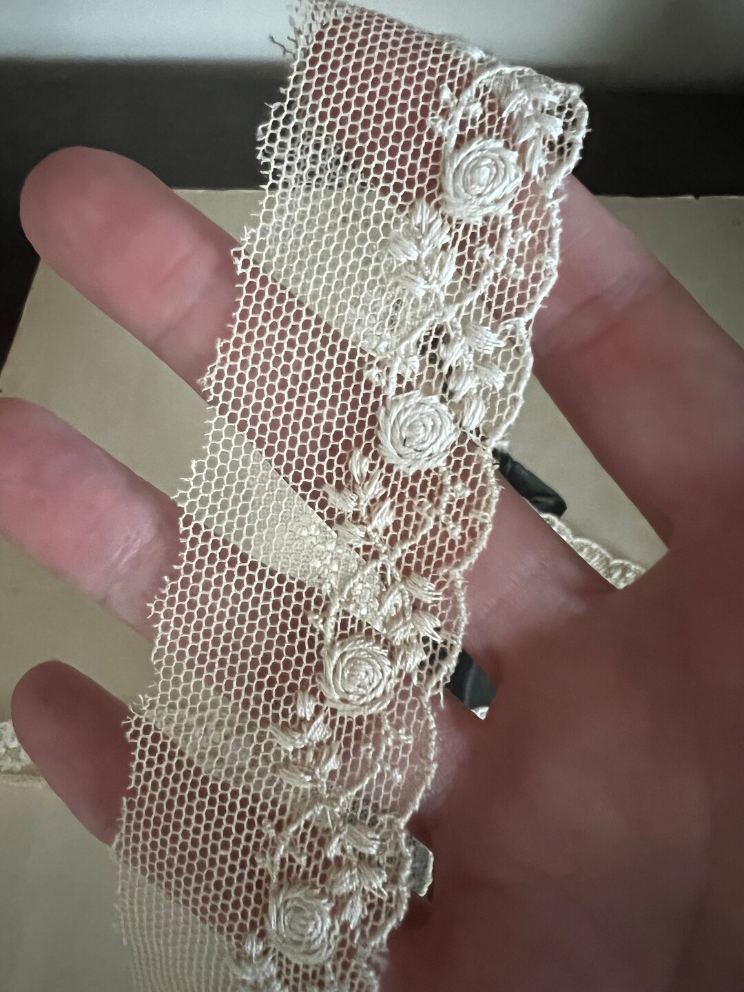 Antique Cotton Net Lace Trim ; BTY. Cotton Net. Doll Making - Etsy