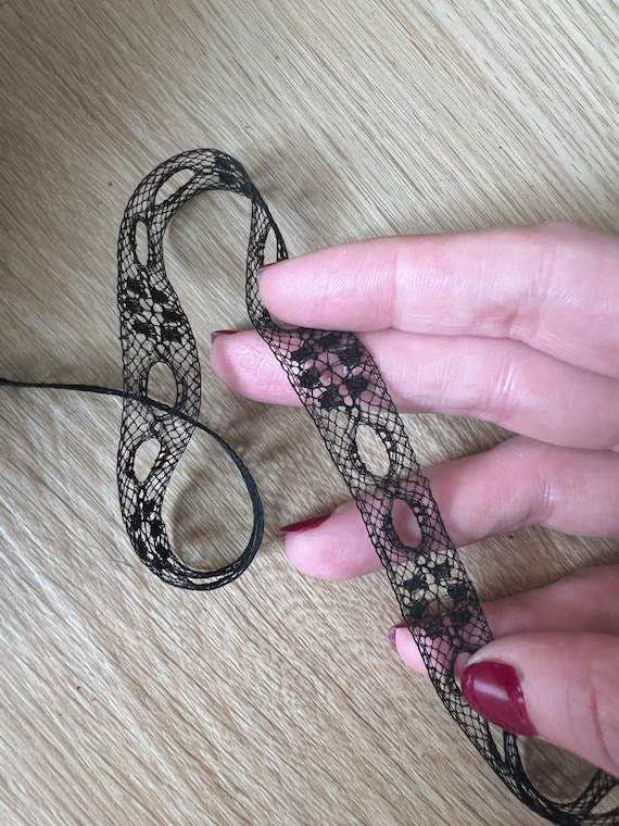 COTTON French Vintage Insertion Lace for Sewing Costuming - Etsy