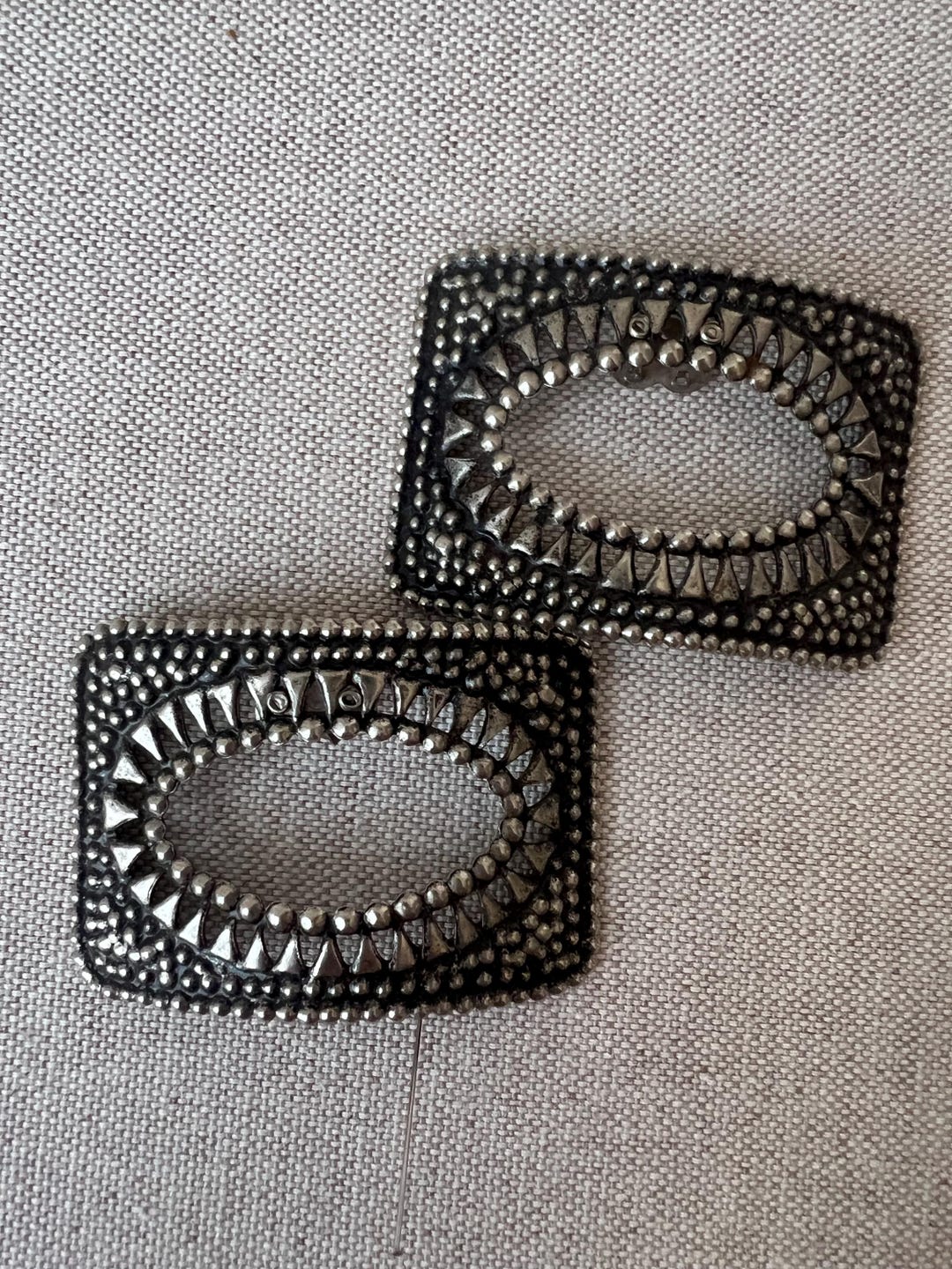 Antique Cut Metal Shoe Clips Buckle - Etsy