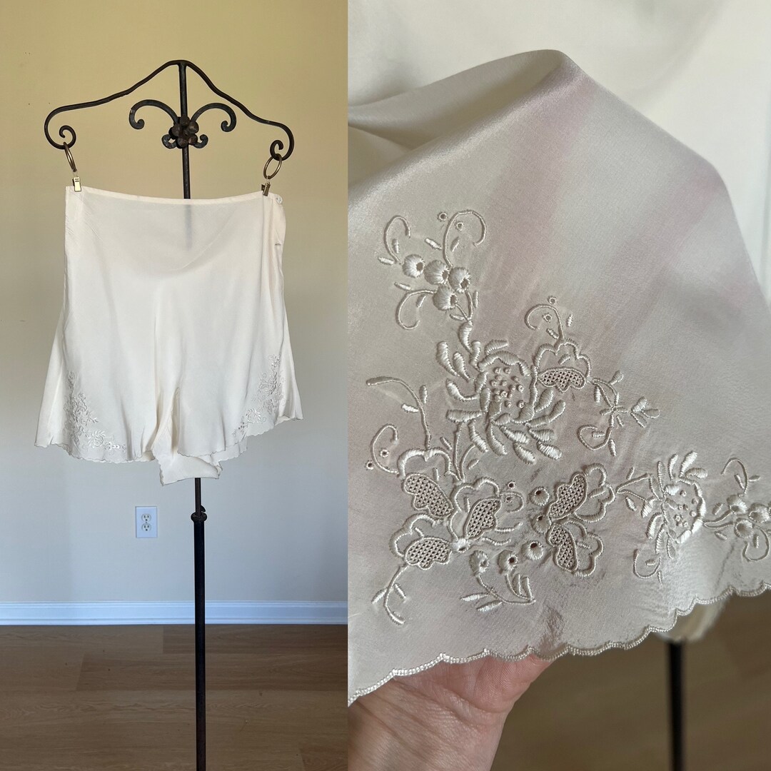 Antique Vintage 1920s Silk Tap Pants Underwear Lingerie - Etsy