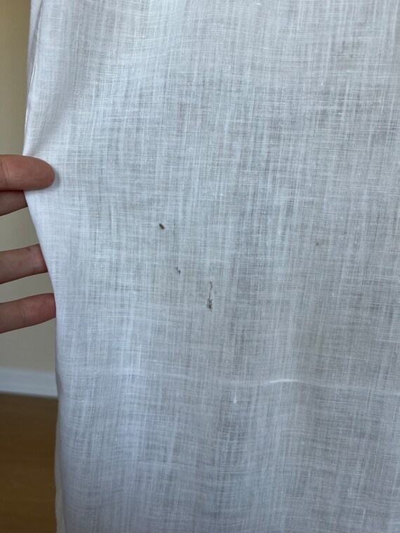 AS IS plus sized antique 1920s hand embroidered cott… - Gem