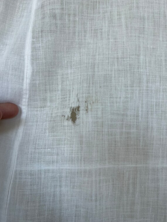 AS IS plus sized antique 1920s hand embroidered cott… - Gem