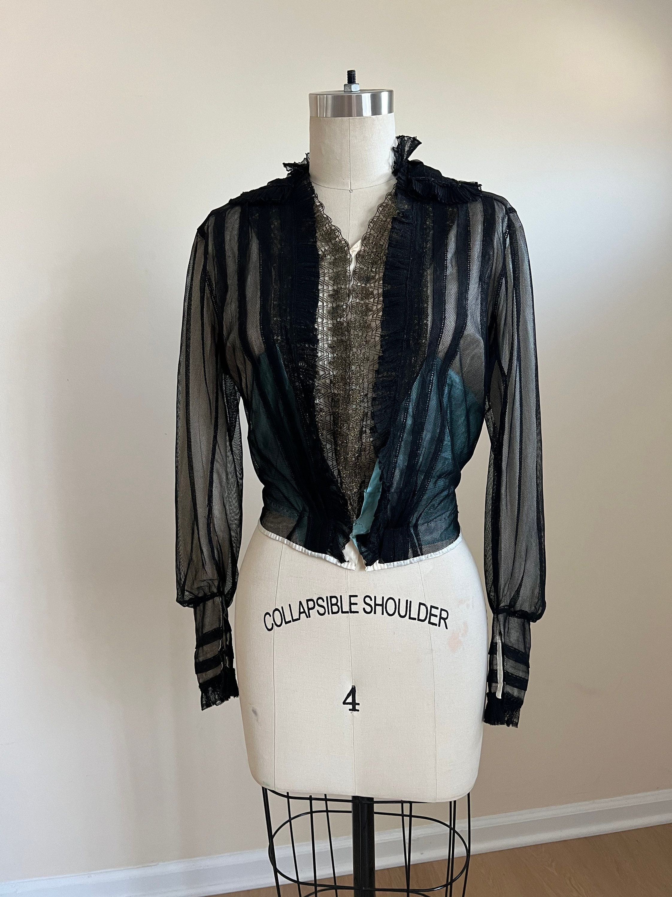 Rare Volup Blouse. 1915 1916 Edwardian Wwi - Etsy