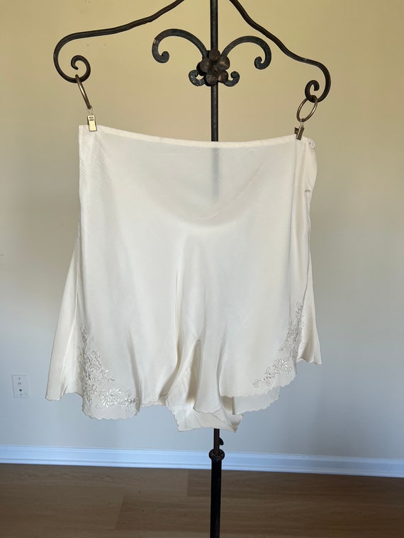 Antique vintage 1920s silk tap pants underwear linge… - Gem