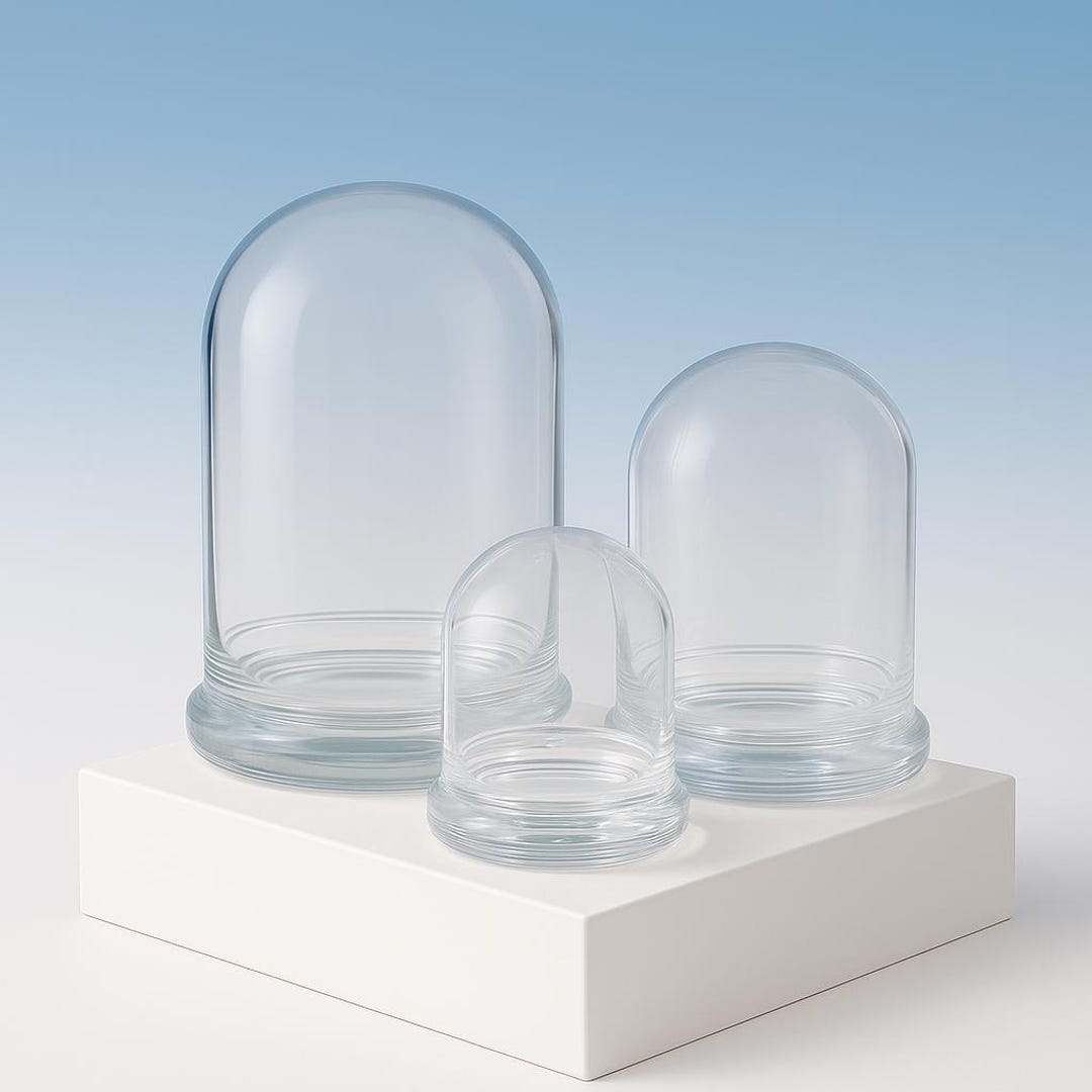 Bloomify Glass Anti-fog Dome Set – Elevate Your Space With Timeless ...