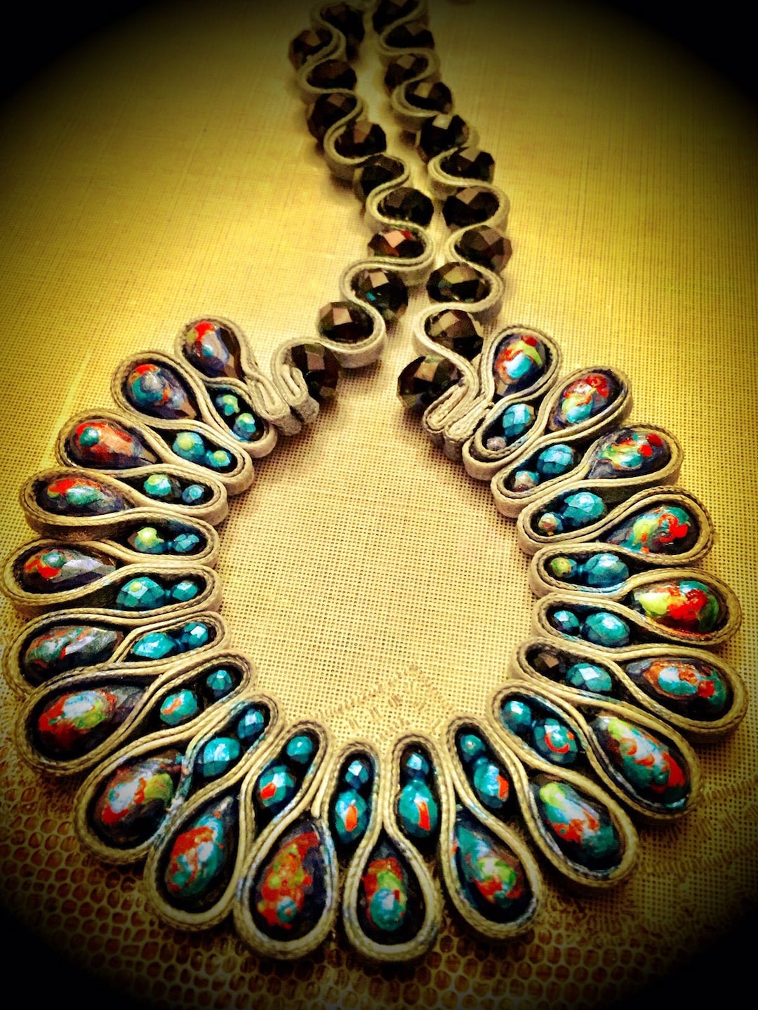 Handmade Jewelry,art Jewelry,hand Painted Jewelry, - Etsy