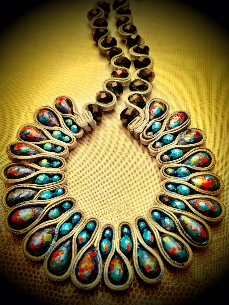 Handmade Jewelry,art Jewelry,hand Painted Jewelry, - Etsy