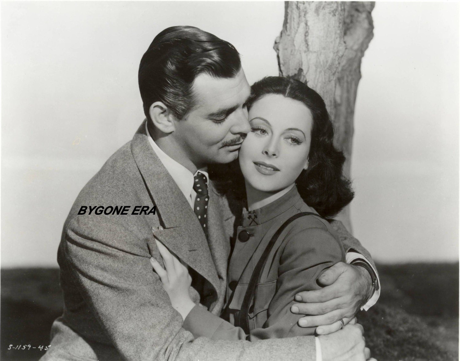 Clark Gable Hedy Lamarr Kiss Hollywood Poster Art Photo 11x14 | Etsy