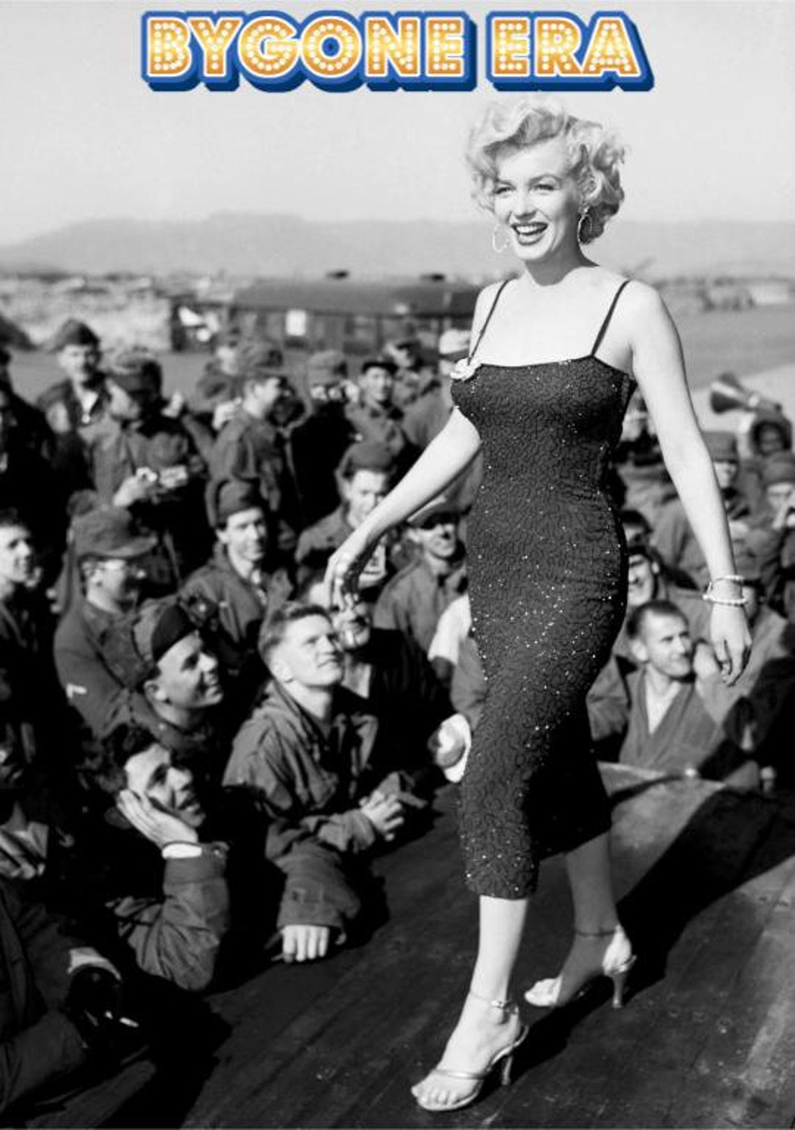 Marilyn Monroe USO US Military Poster Art Photo Artwork 12x18 or 20x30 ...