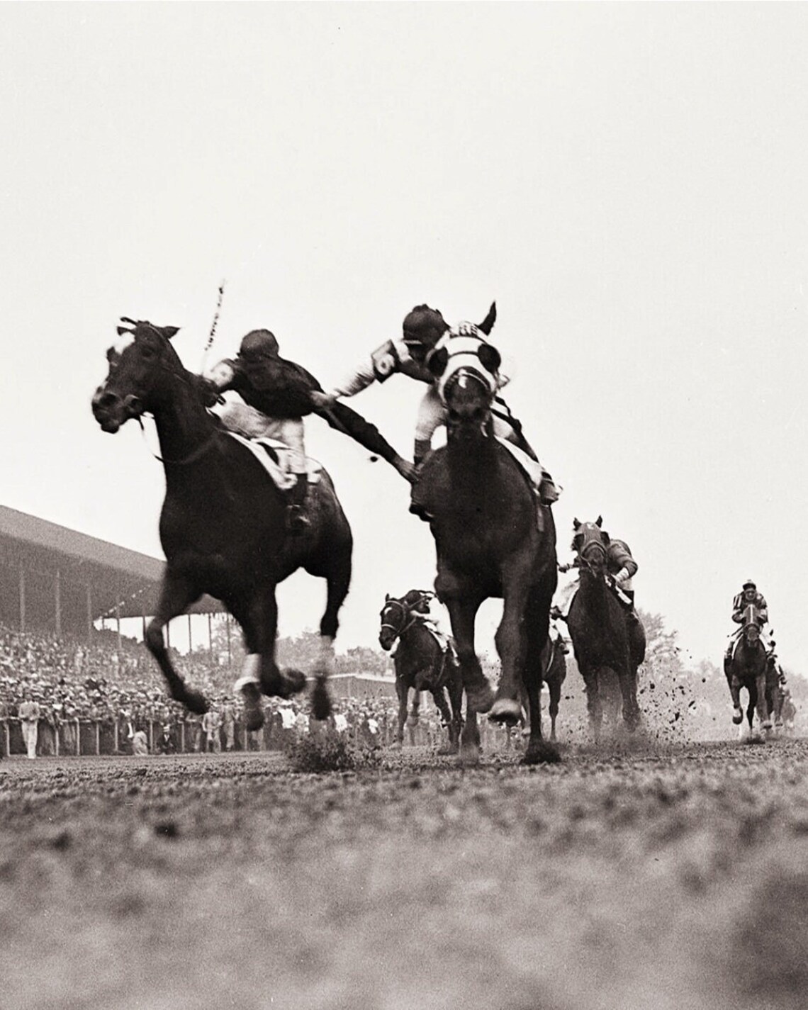 The Fighting Finish 1933 Kentucky Derby Horse Racing Equine Poster Art ...