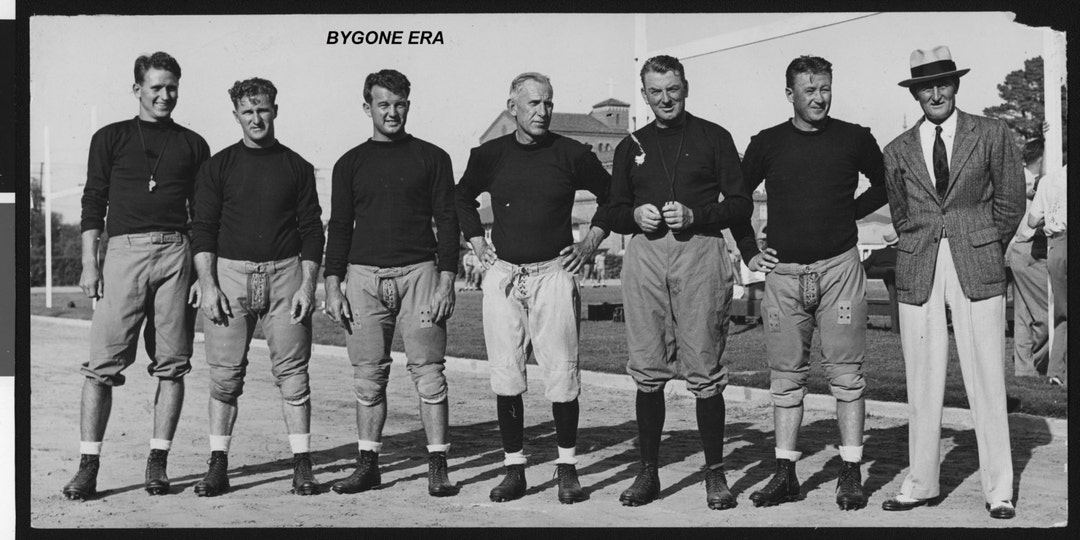 University of Southern California USC Football Coaches 1938 Vintage ...