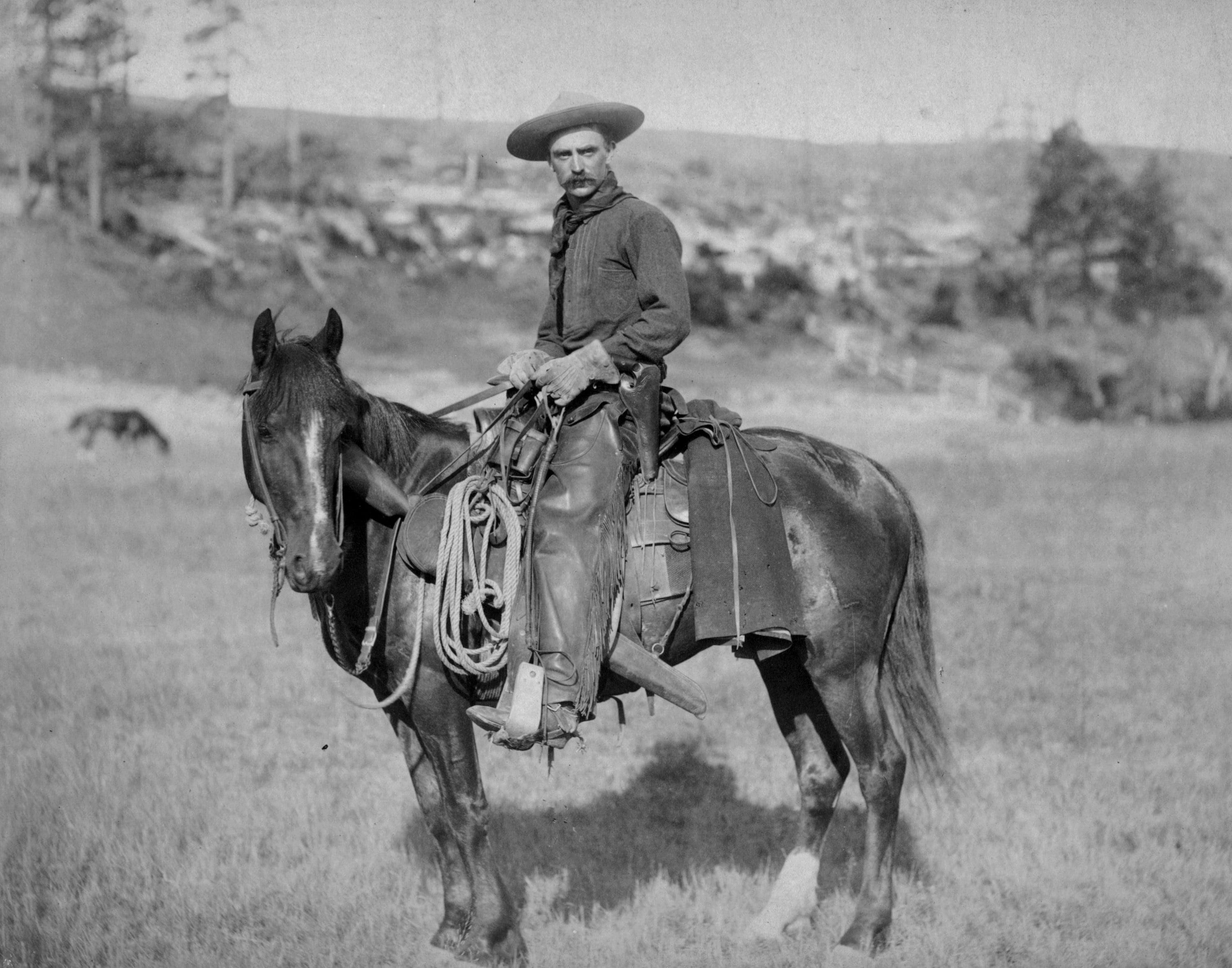 American Cowboy 1888 Western Poster Art Photo Artwork 11x14 - Etsy