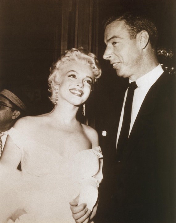 Marilyn Monroe And Joe Dimaggio In Color MARILYN MONROE MARRIED JOE