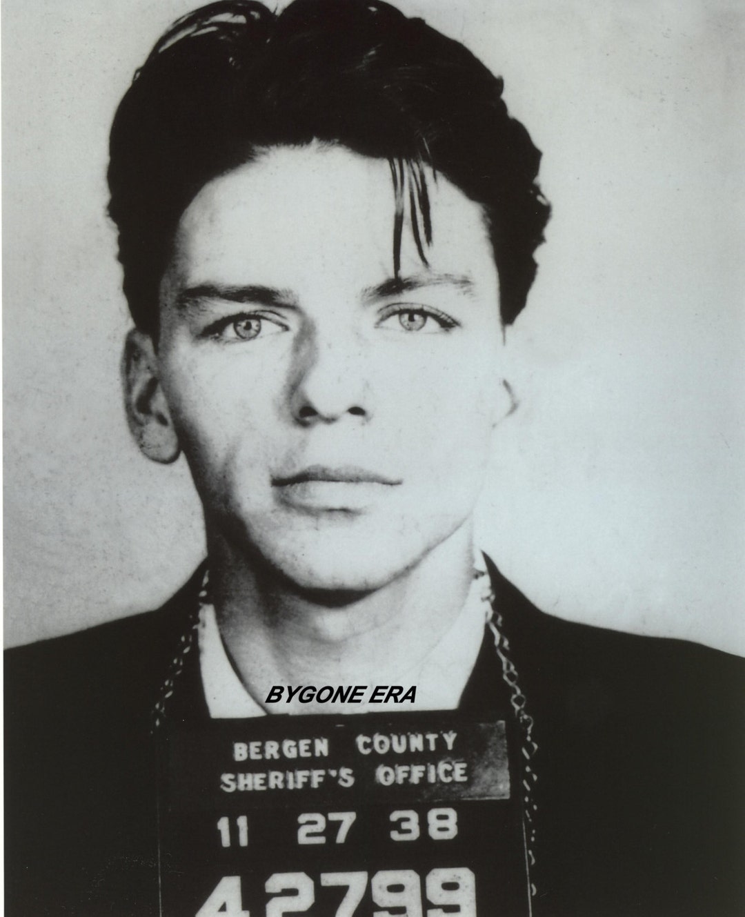 Frank Sinatra Busted Mugshot Poster Art Photo USA Historical Posters ...