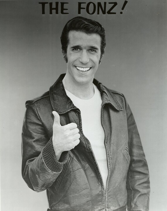 Happy Days Fonzie Poster